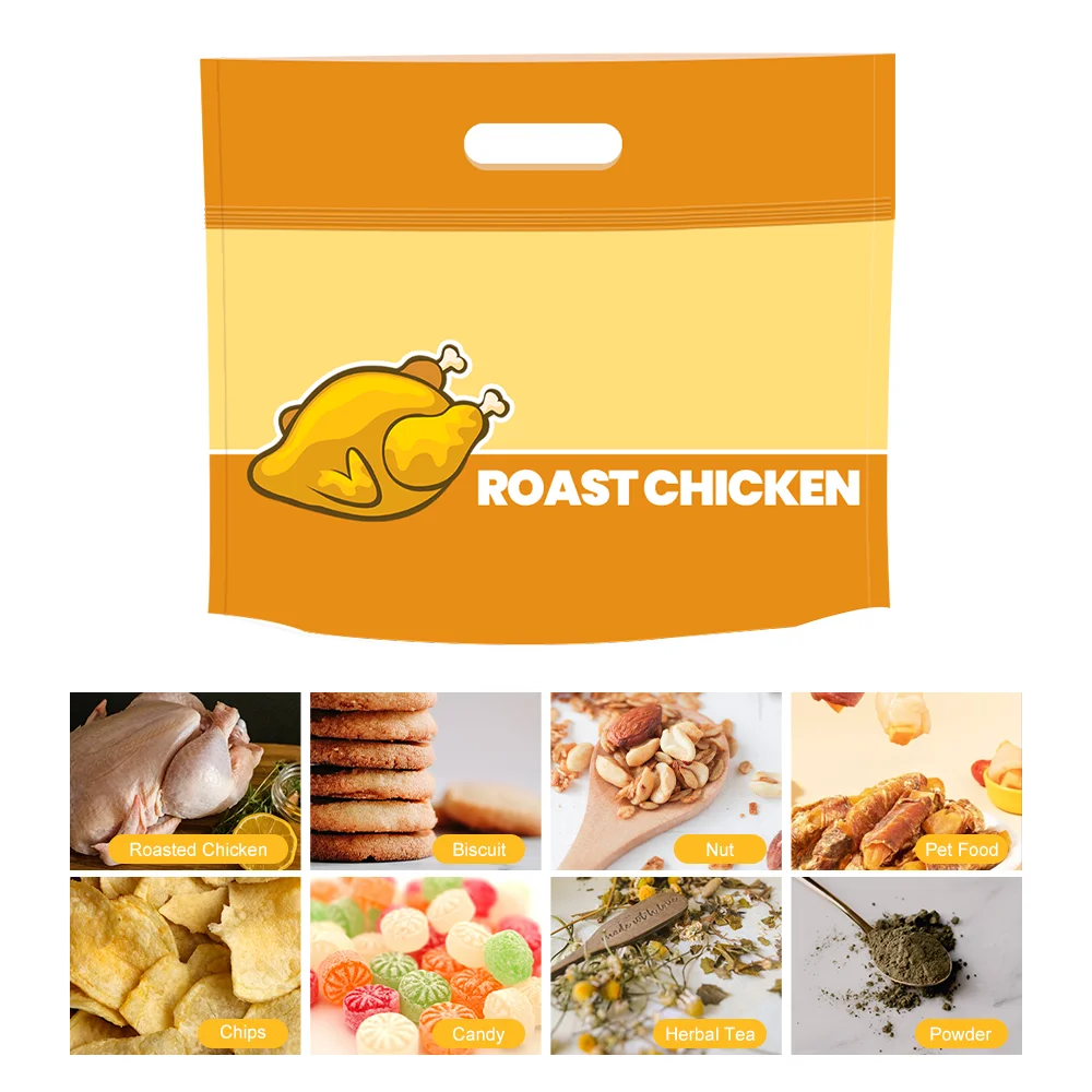 Custom Printed Laminated Plastic Stand Up Pouch Microwave Hot Anti-fog ...
