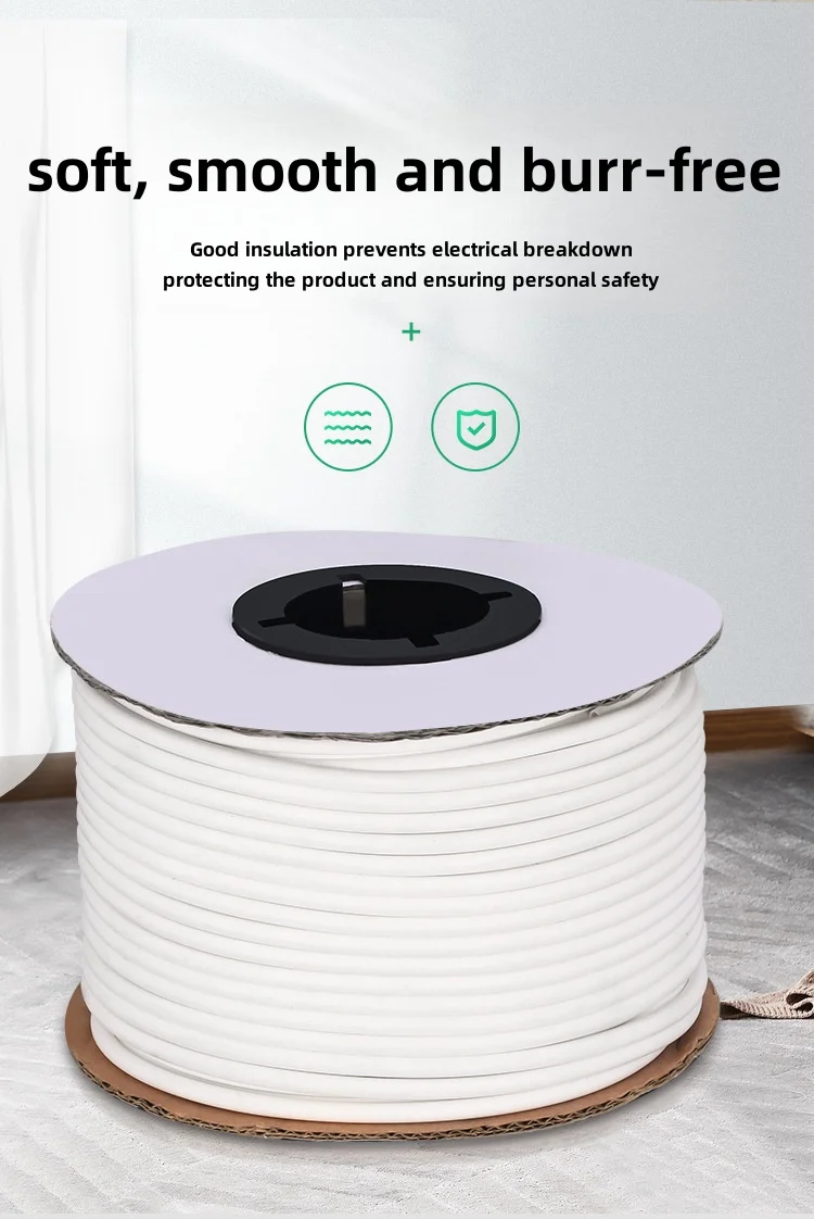 White Pvc Electric Cable Protection Tube Pvc Cable Marker| Alibaba.com