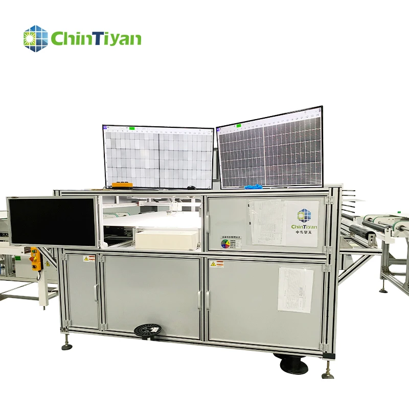 El Detection And Appearance Tester Integrated Machine Solar Panel ...