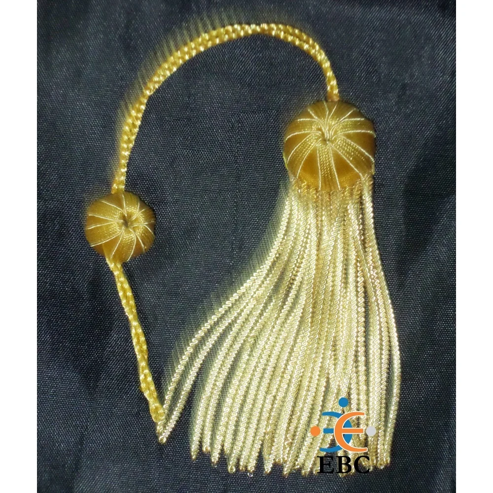 Wholesale Doctoral Tam Graduation Honor Tassel In Gold & Silver Or In ...