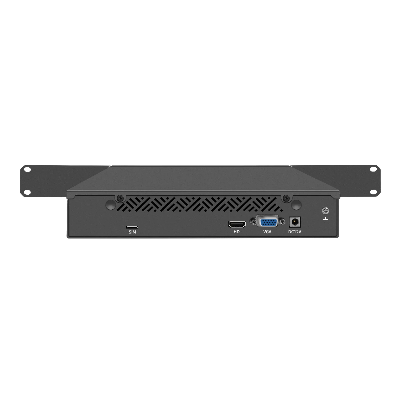 1U Rack-Mounted Firewall Appliance Router Mini PC - Intel N100