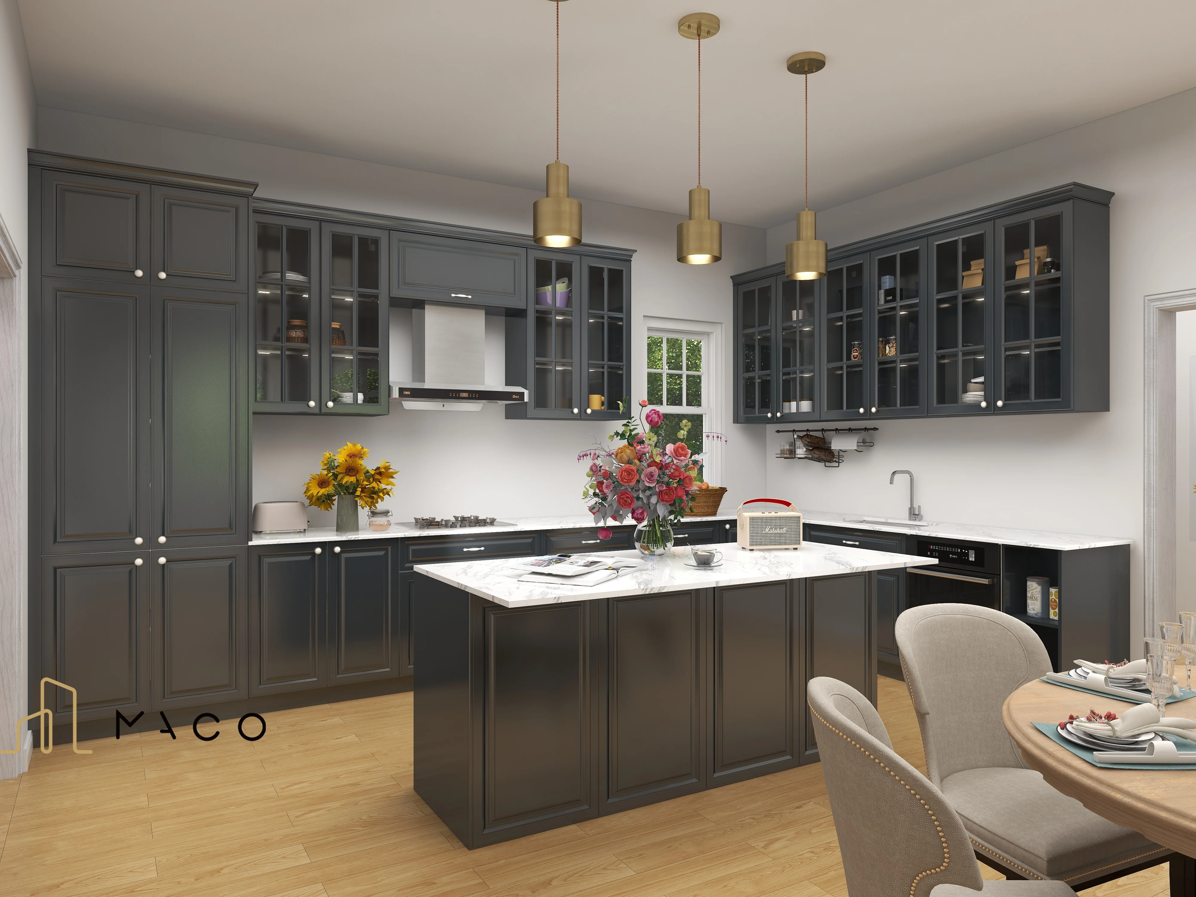 Modern Integral Kitchen Island Modern Glass Kitchen Island Wood Designer Solid Wood Melamine ...