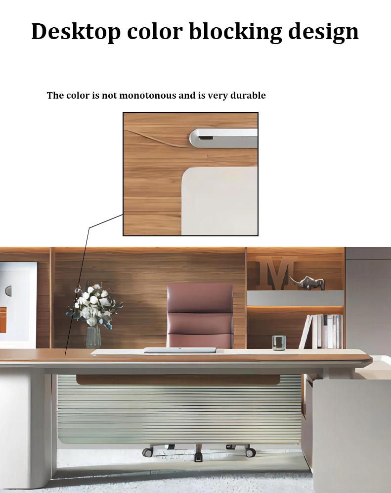 Modern Luxury Color Premium Large Wooden Boss Ceo Executive Office ...
