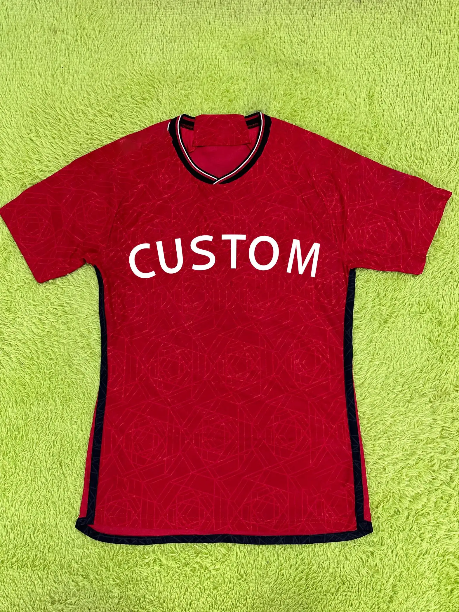 Custom Thai Quality Football Shirt Home/away Club Fan Version Player ...