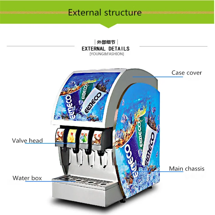 Soft Drinks Beverage Coke Post Mix Soda Drink Dispenser Machine - Buy ...