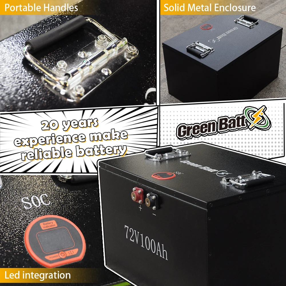 Professional Custom Electric Vehicle Battery 36v 72v 96v Lithium Ion ...