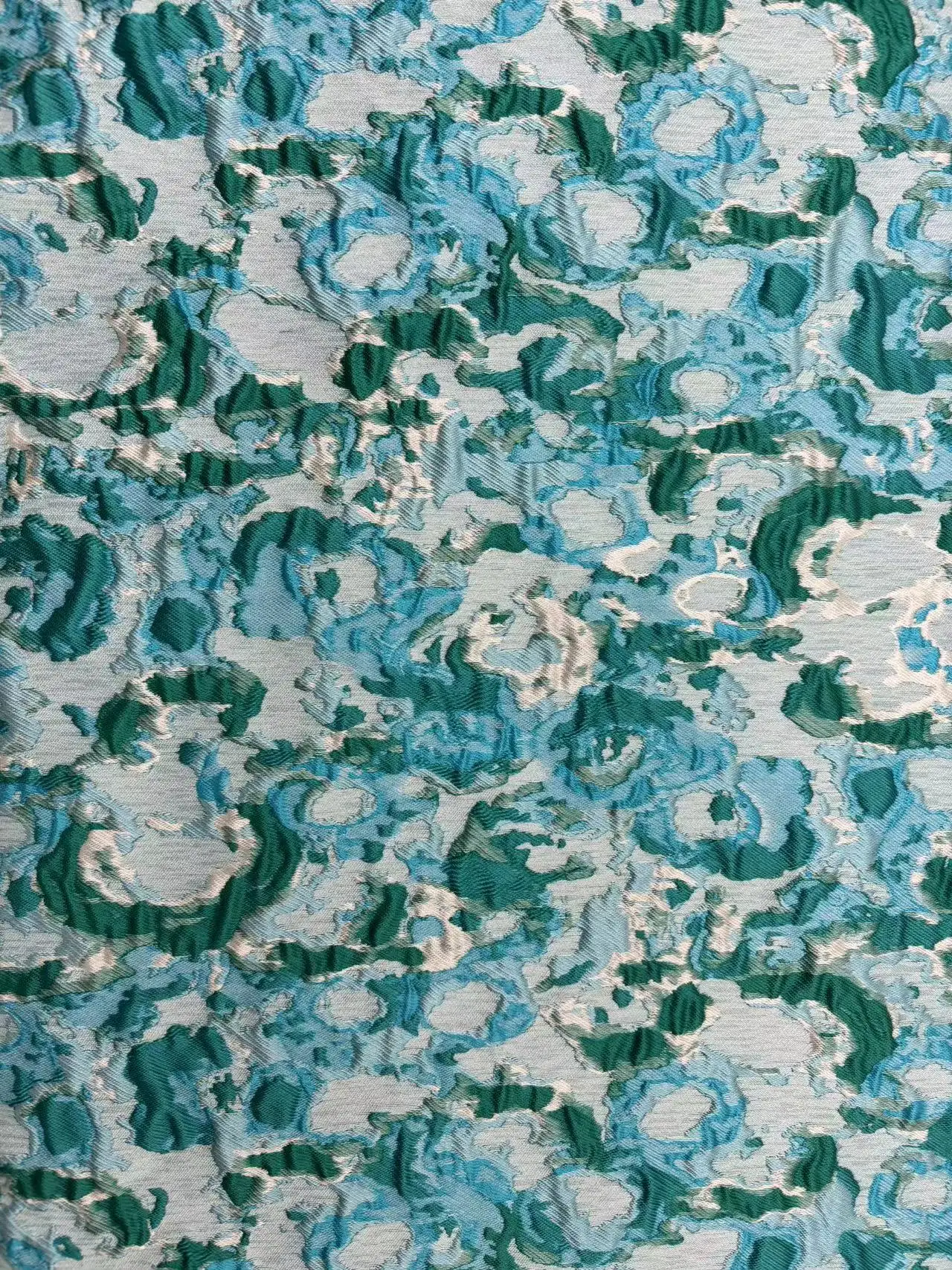 2024 Fashion Abstract Design Raised Pattern Jacquard Brocade Fabric For ...