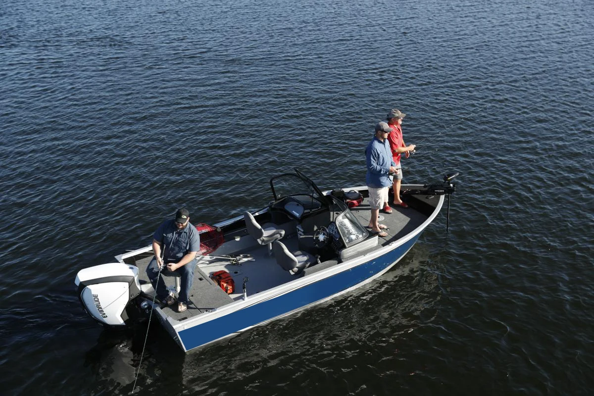 Kinocean V-Hull 6 Man 5M-6M Aluminum Center Console Boat with Deck for ...