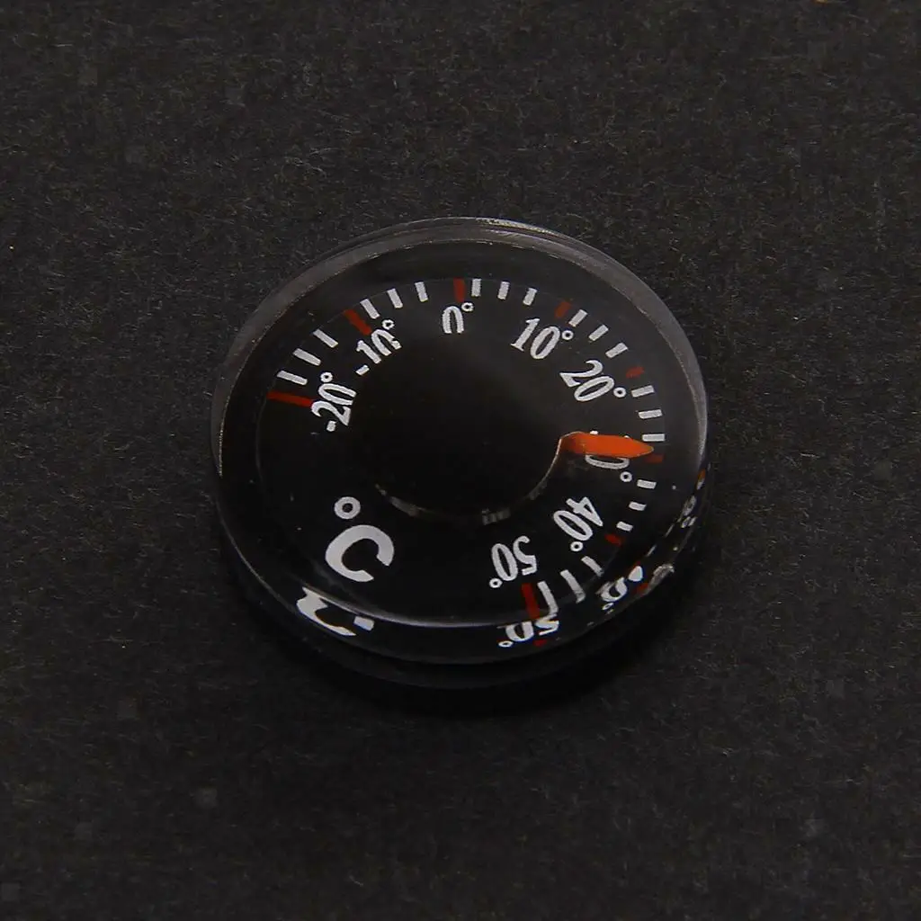 Fahrenheit Celsius Circular Thermometer 20mm Plastic High Precision ...