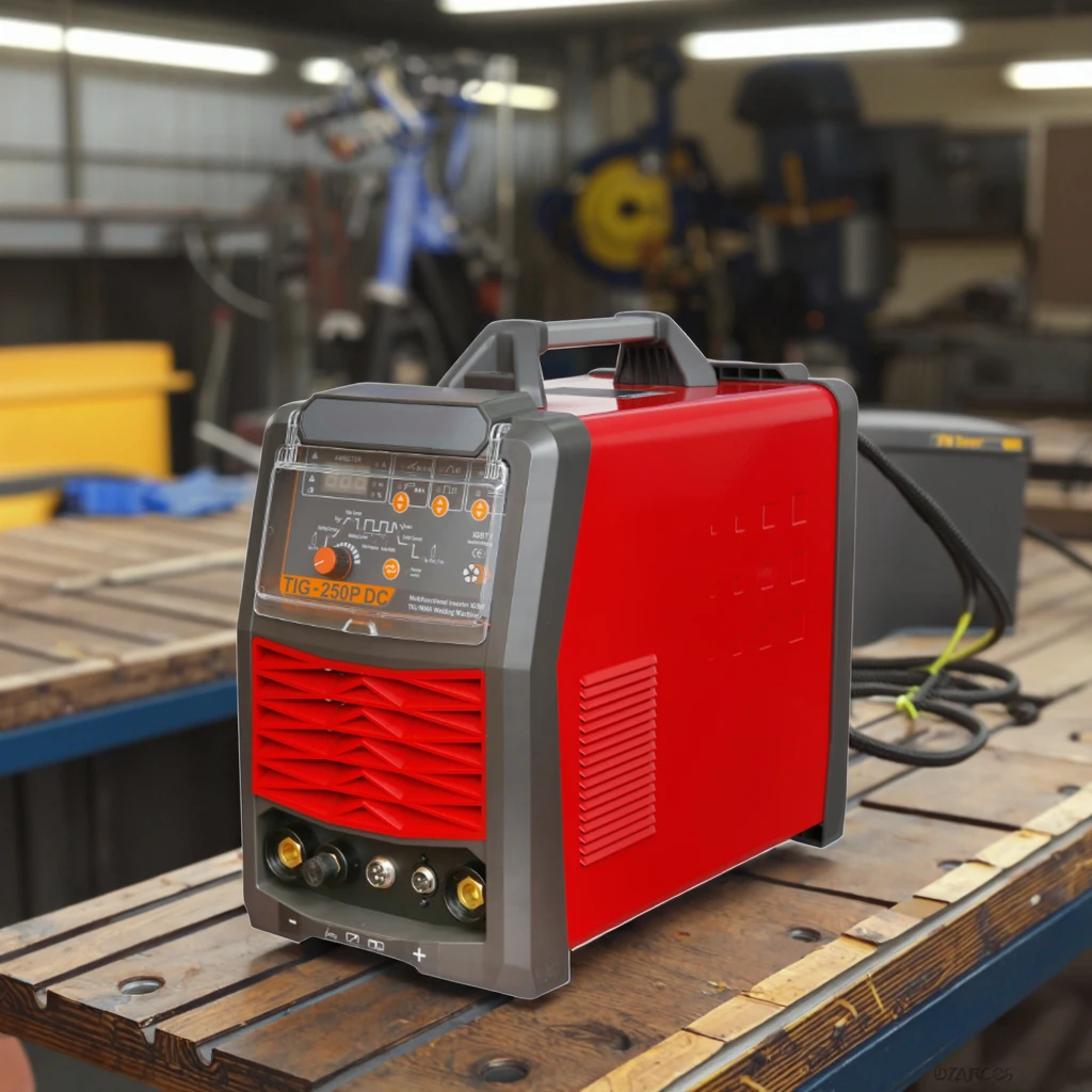 Kindarc Tig250p Inverter Tig Welder With Dc Motor Mma For Stainless ...