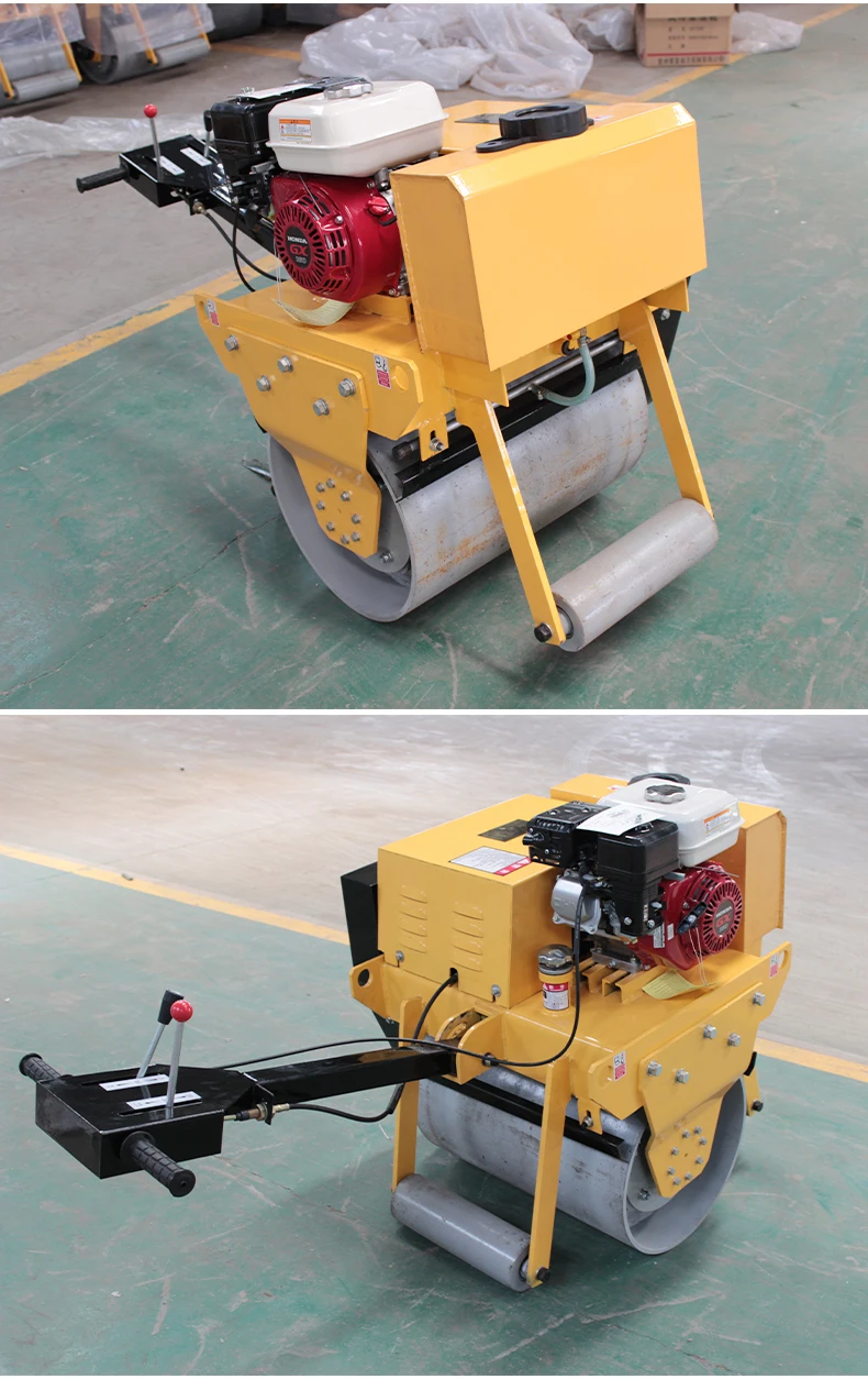 Vibrating Earth Compactor Vibratory Road Roller Lightweight Road Roller ...