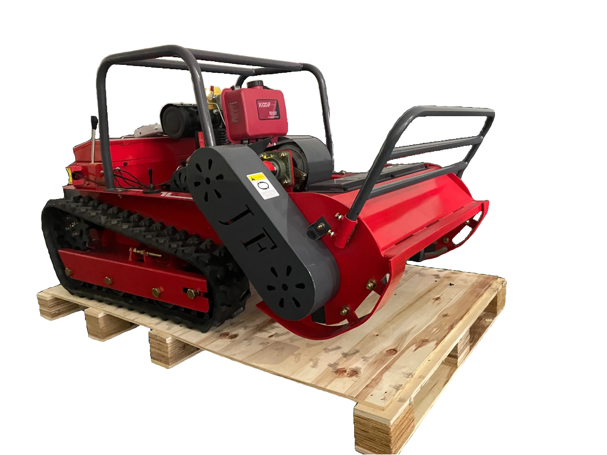 Electric Crawler Bush Cutter AI Robot Lawn Mower for Home Use