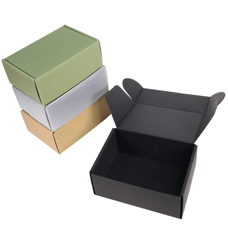 High quality cardboard box, printable, customizable logo, gift, clothing packaging, corrugated ...