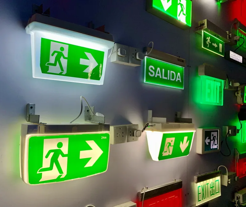 CE Certified Evacuation Lighting - Reliable Emergency Exit Signs