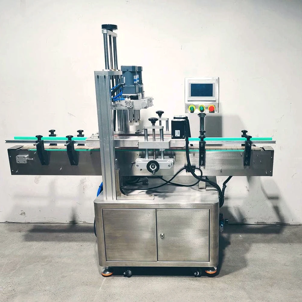 New Style Automatic Can Jar Capping Machine Cap Plastic Capper Rotary ...