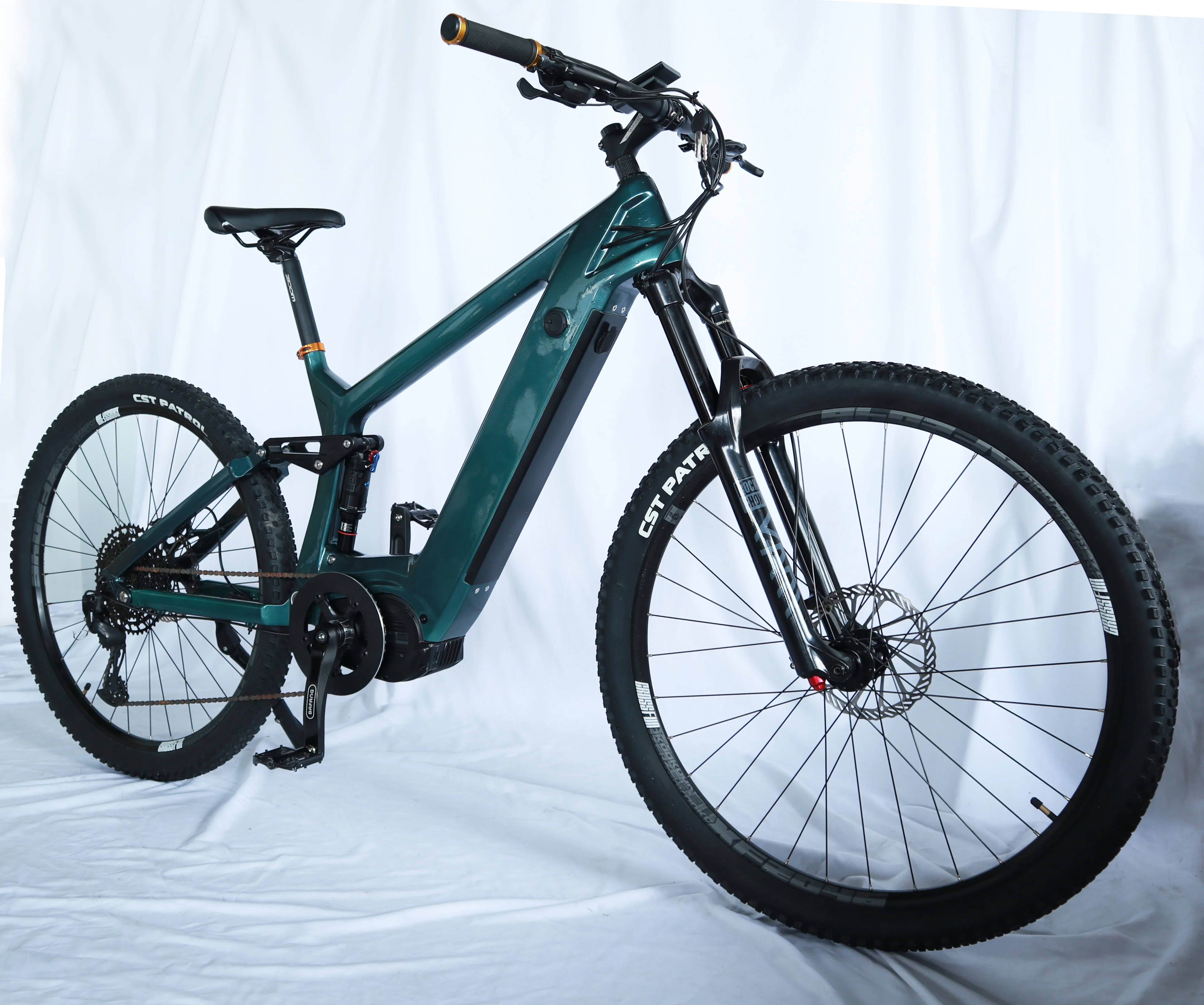 Bafang Mid Drive 1000W Carbon Ebike | 48V Full Suspension, 60-150KM ...
