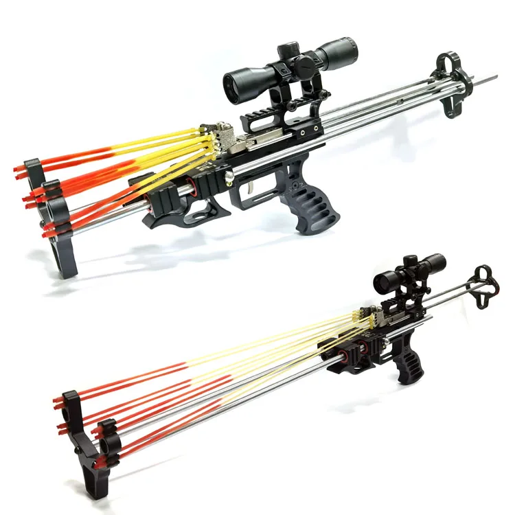 Outdoor Telescopic Falcon Slingshot - Precision Shooting