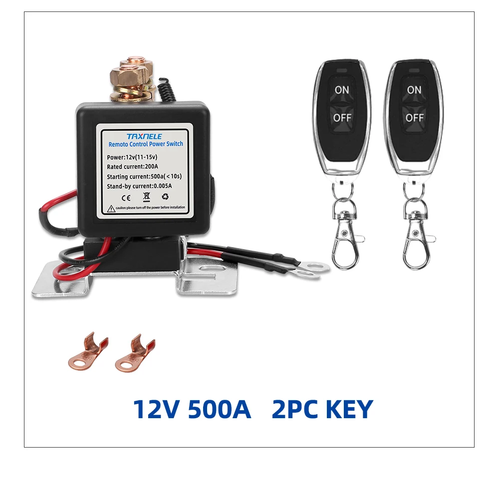 Universal Battery Switch Relay - Wireless Remote Control