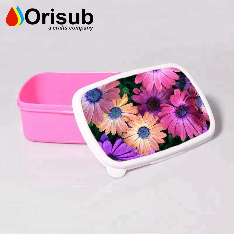 Personalized Lunch Box Blank Plastic Sublimation Kids Lunch Box with ...