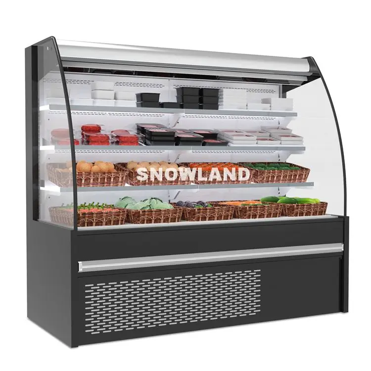 Snowland Open Chiller - Efficient Supermarket Display