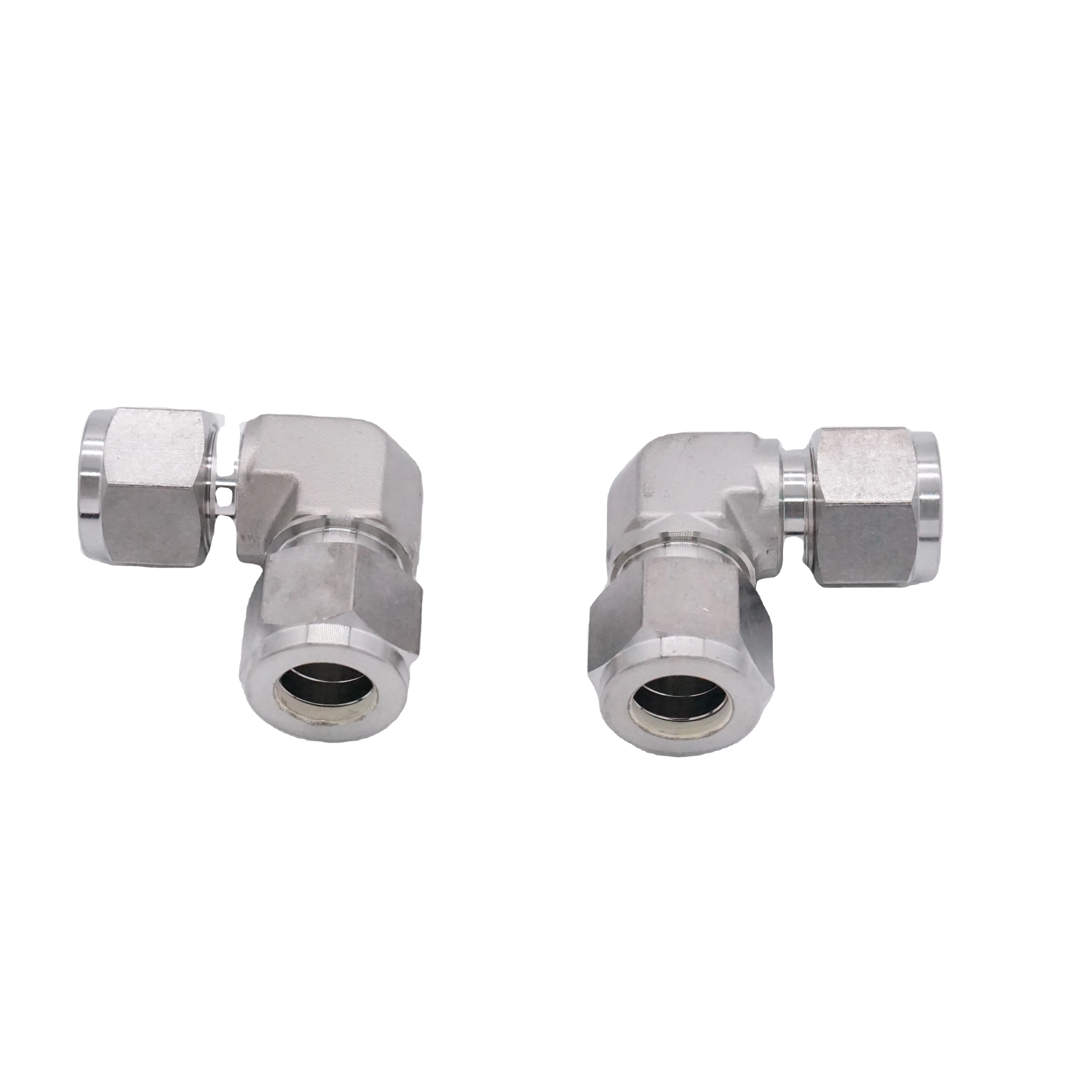 90 Degree Elbow Instrument Connector Stainless Steel Pipe Fittings ...