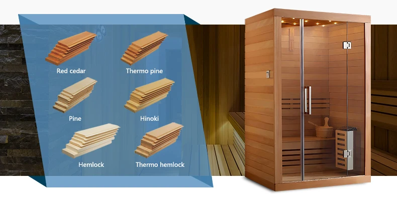 Outdoor/indoor Steam Shower Room with Mini Infrared Sauna