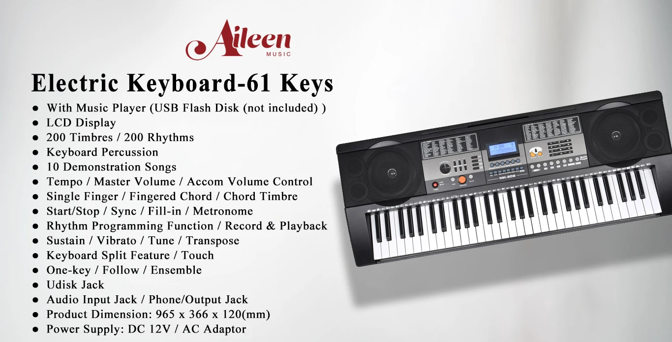 61 Keys Electronic Keyboard - A Versatile Musical Instrument