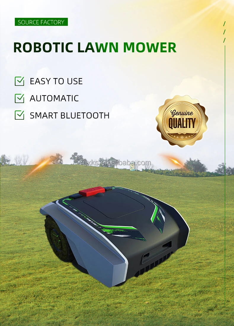 Smart Garden Battery Lawnmower Robot Automatic Remote Control Lawn ...