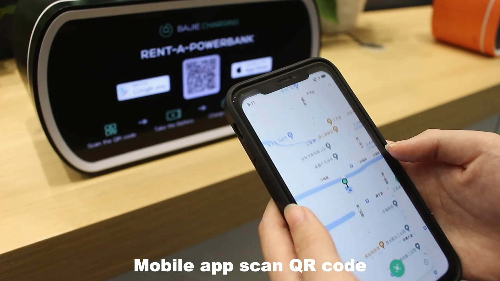 Rental Cell Phone Charging Station Dock Vending Machines Power Cank ...