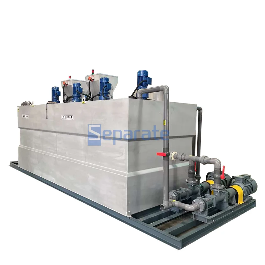 Automatic Dosing Sewage Treatment System Wastewater Treatment Equipment ...