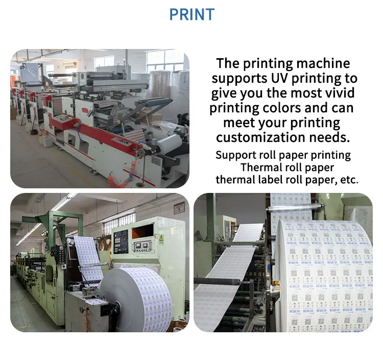 Customized 4x6 Shipping Labels Thermal Synthetic Paper Thermal Label ...