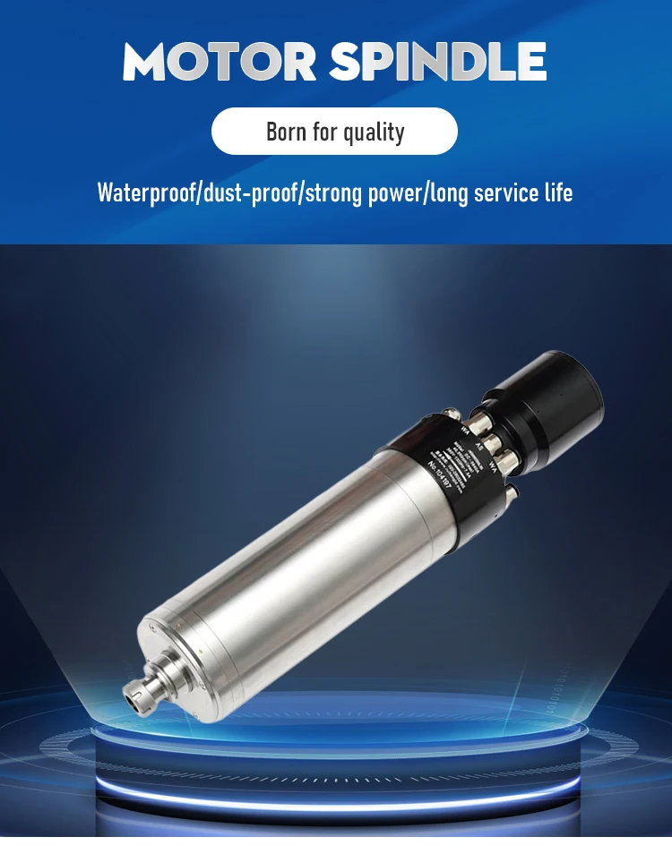5.5kw Servo Spindle Motor for CNC Metal Drill - 9kw Power