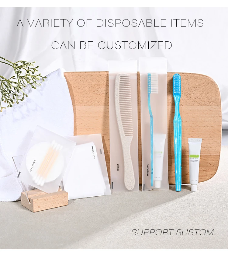 Hotel Disposable Toothbrush and Toothpaste Set - OEM
