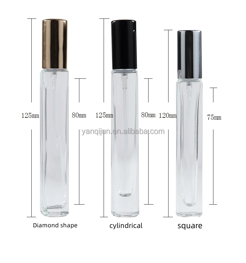 10ml Square Parfum Spray Bottle Glass Containers Perfume Atomizer| Alibaba.com