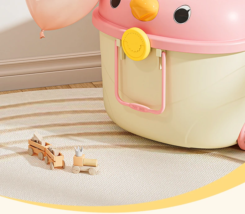 Cute Cartoon Animal Stackable Plastic Kids Storage Box Children Toys ...