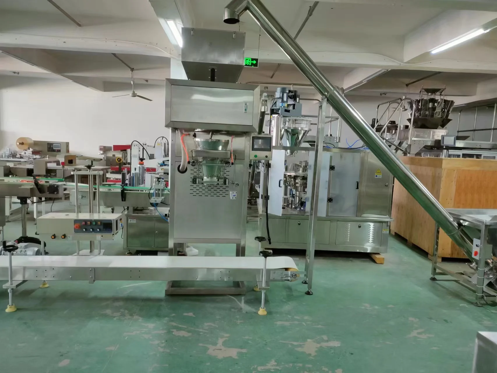 Large Automatic Canning Machine Stainless Steel Sweet Potato Flour and ...