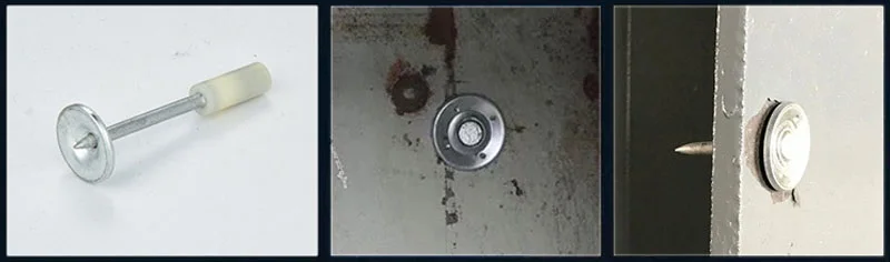 100pcs Round Nails for Mini Ceiling Nail Gun - 27mm Fire Nail