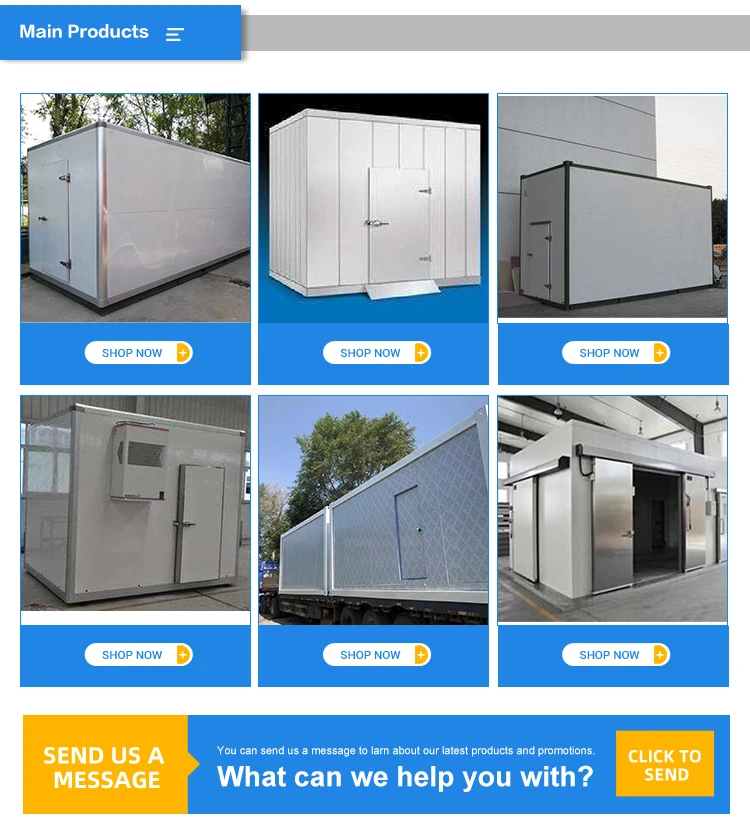 Modular Container Cold Storage Room Building Material Cold Room Freezer ...