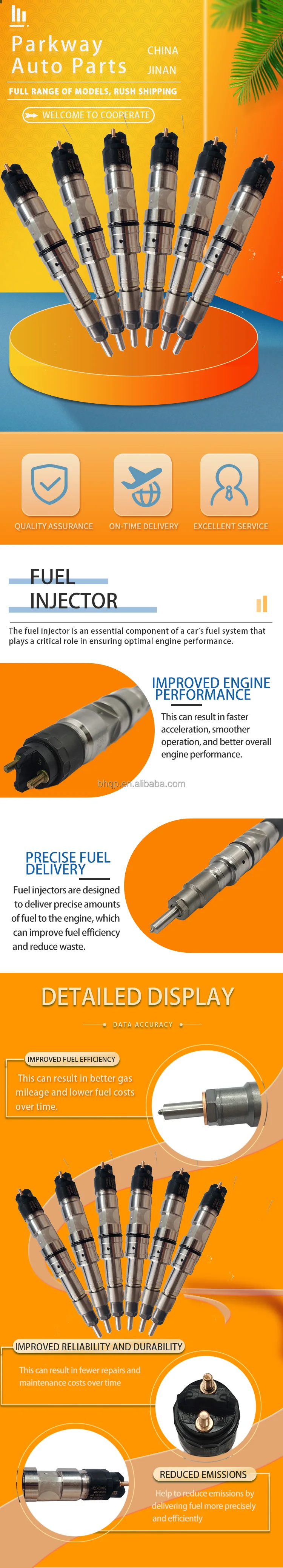 Auto Parts Original Diesel Engine Common Rail Nozzle Injectors Fuel ...