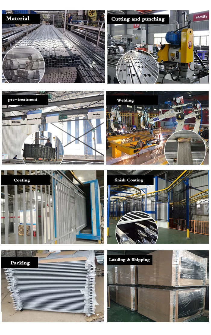 Commercial Fences Gates Black Garrison Security Fencing - Buy ...