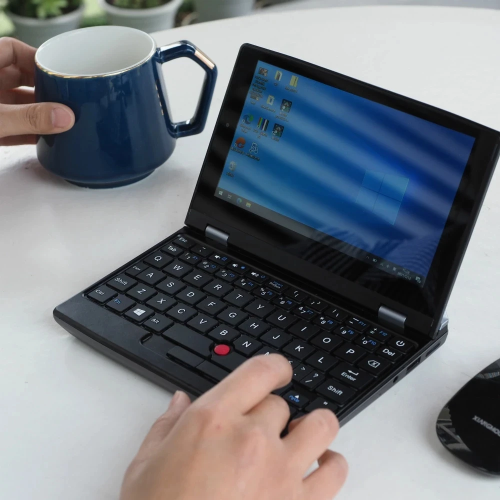 UGAME Pocket Mini Laptop - 7 Inch Touch Screen Celeron J3455