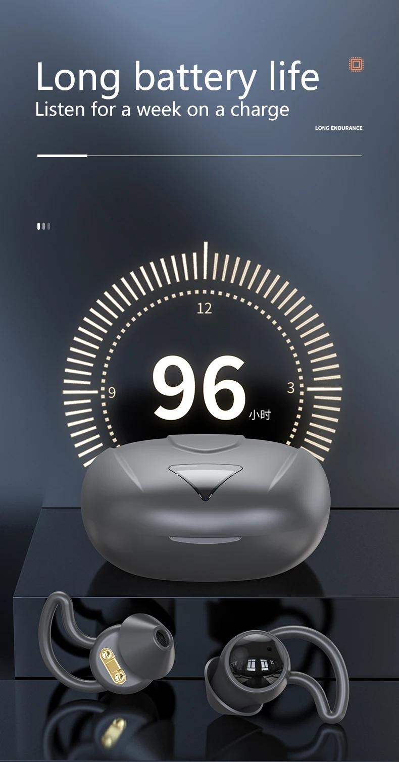 Light Weight Hifi Stereo Bluetooth Headset Gaming Earphones True ...