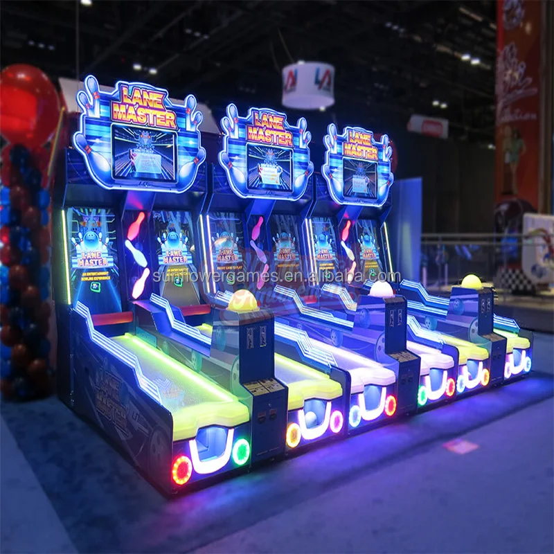 Lane Master Bowling Machine - Coin Operated Arcade Game for 2 Players ...