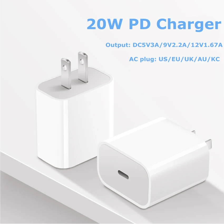 Pd 18w Fast Charger Power Delivery Mobile Phone Charger - Buy 18w ...