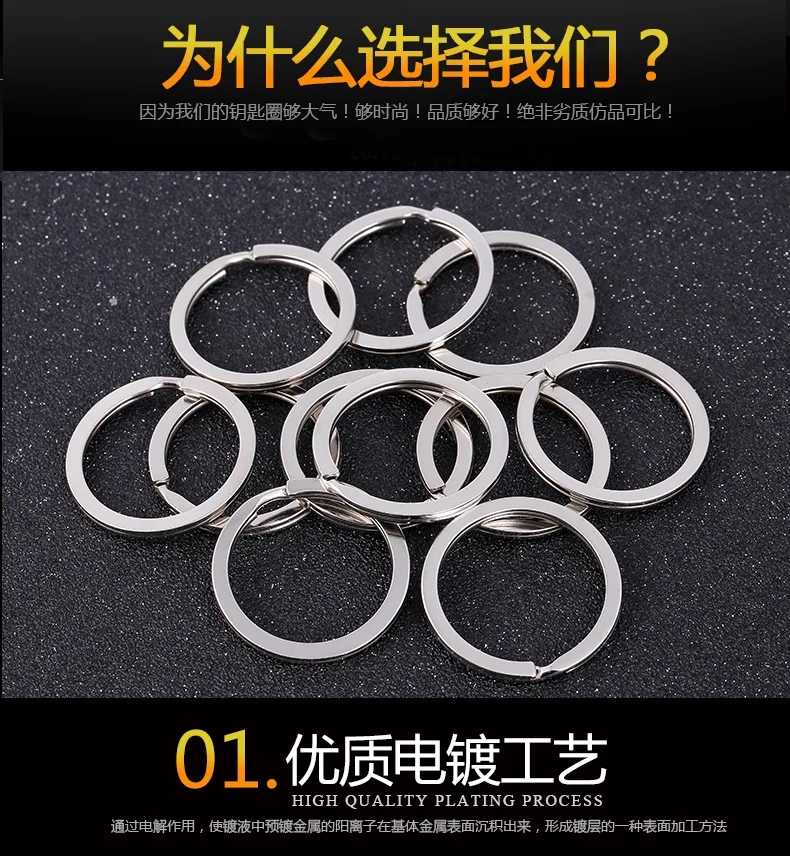 Factory Supply Simple Versatile Fashionable Keychain Accessories ...