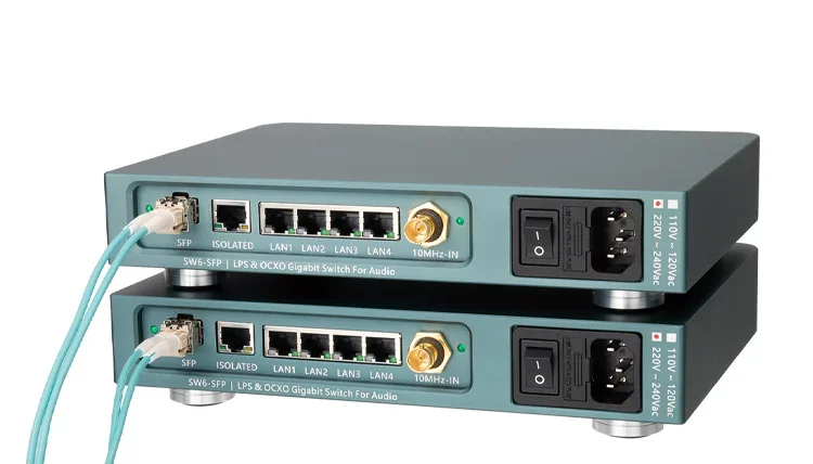 Lhy Sw-6 Sw6 Sfp Ethernet Network Switch High Quality 6-ports (4x Rj-45 ...