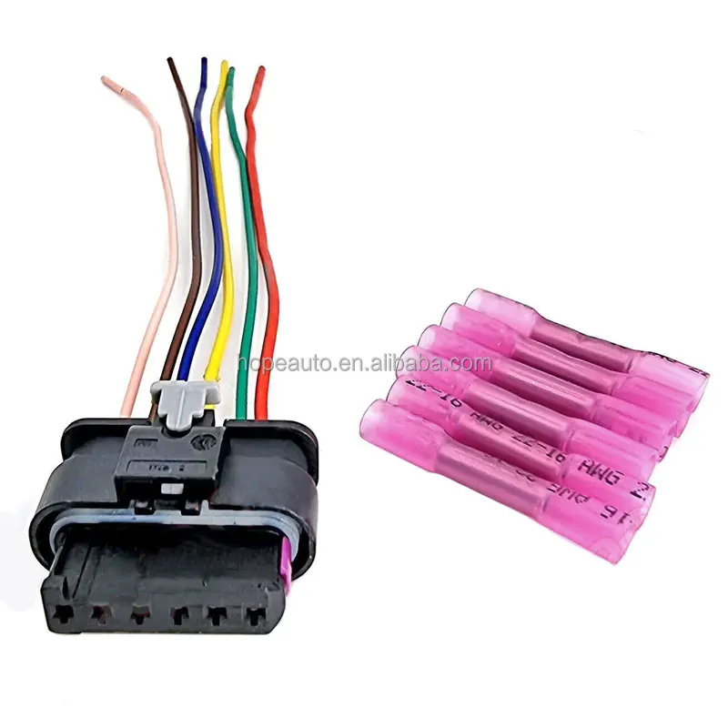 6 Pin Rear Tail Light Connector Prewired Plug Repair For Bmw 1 2 3 4 ...