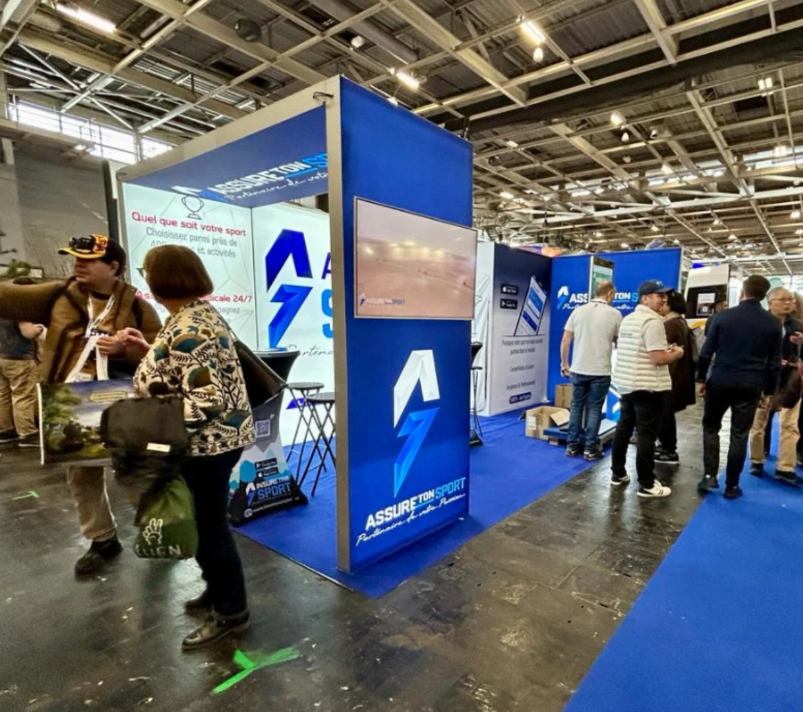 3*6FT Trade Show Booth Design - Freestanding LED Lightbox
