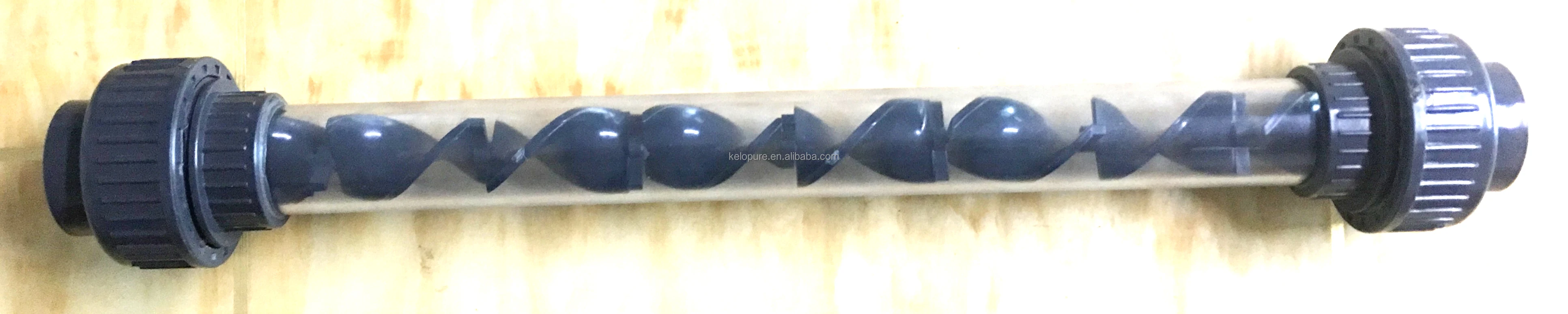 Mixing Liquid and Gas Noose Connection - Transparent UPVC