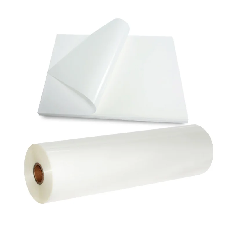 Transparent UV DTF AB Film Transfer Film Sheet Roll UV DTF Sticker for ...
